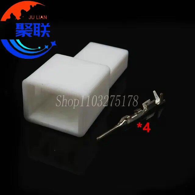 Автомобильный разъем «папа-мама», 4 контакта, 24В Male with pins