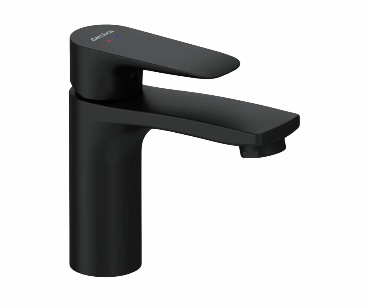 Смеситель для раковины Damixa Willow 210210300LM однорычажный цвет черный матовый