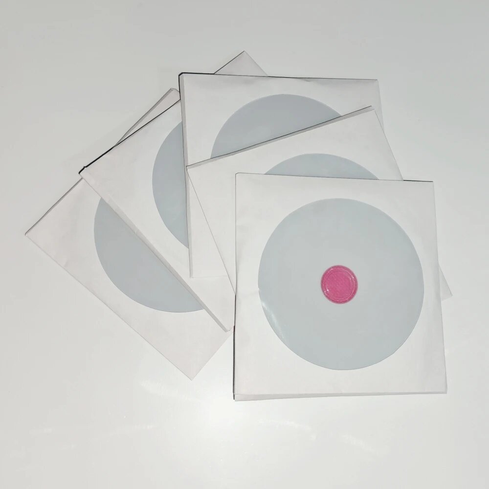 10 белых перезаписываемых дисков Blu-Ray BD-R RE на 25 ГБ, 2X, для печати, CMC