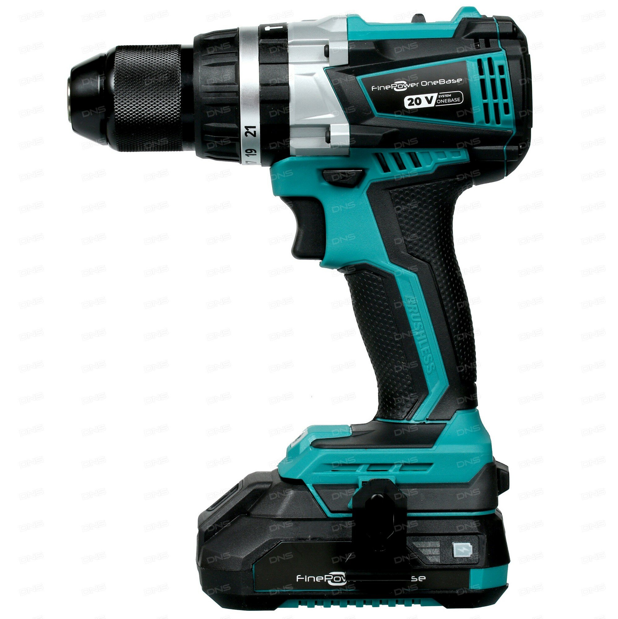 Дрель-шуруповерт FinePower CDHBL55K OneBase20