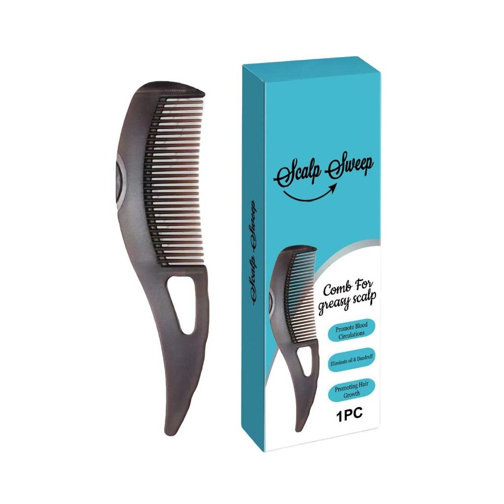 Пластиковая гребёнка для ухода за кожей головы