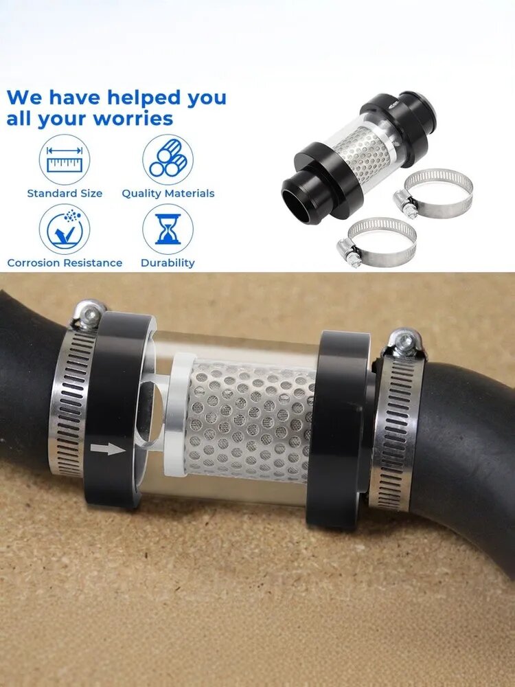 Фильтр охлаждающей жидкости арт. Фильтр охлаждающей жидкости 1 1/2 ", 1 шт.