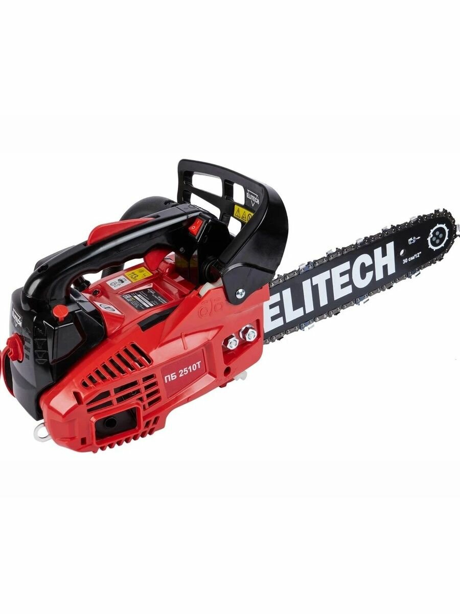 Пила цепная бензиновая Elitech ПБ 2510Т Бензопила