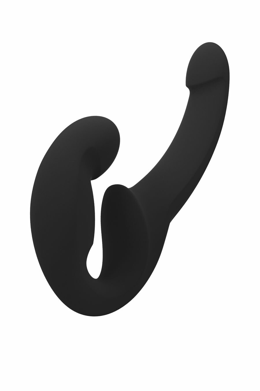 Анатомический безремневой страпон Fun Factory SHARE LITE, черный