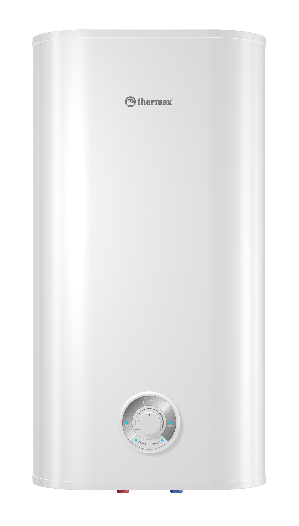 Водонагреватель Thermex Ceramik 50 V, плоский, белый, вертикальный, 50 л, 2 кВт