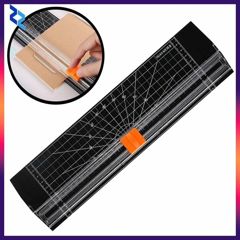 Резак роликовый для бумаги и фотобумаги А4, 36.5х9.5 см