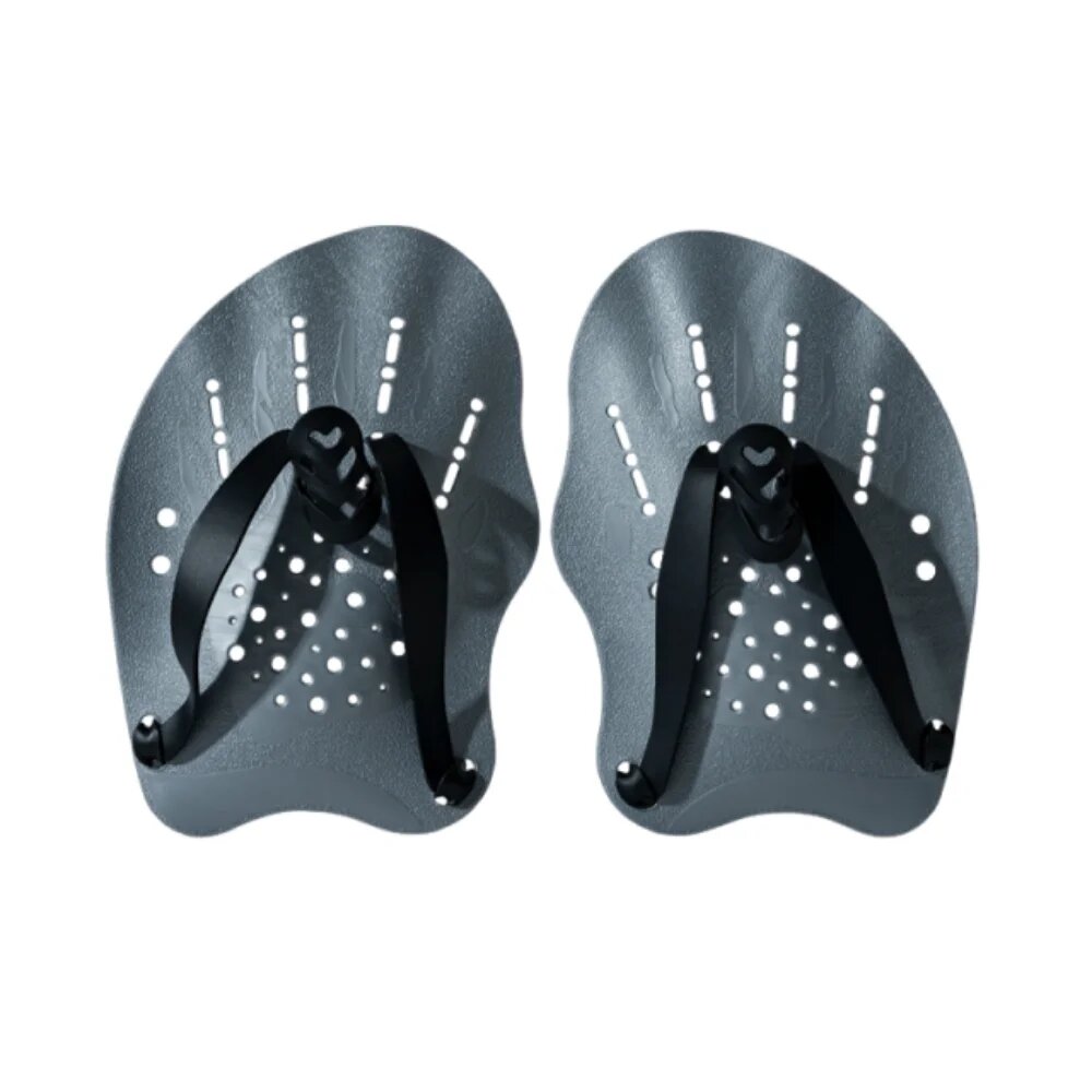 Регулируемые лопатки для плавания профессиональные, унисекс, для тренировки силы рук, для Grey-M