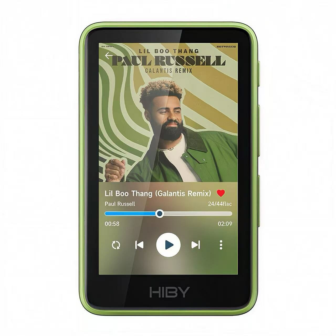 Hiby / R1 портативный Hi-Fi плеер, MP3-плеер с поддержкой Lossless, Bluetooth, аудиоплеер высокого разрешения
