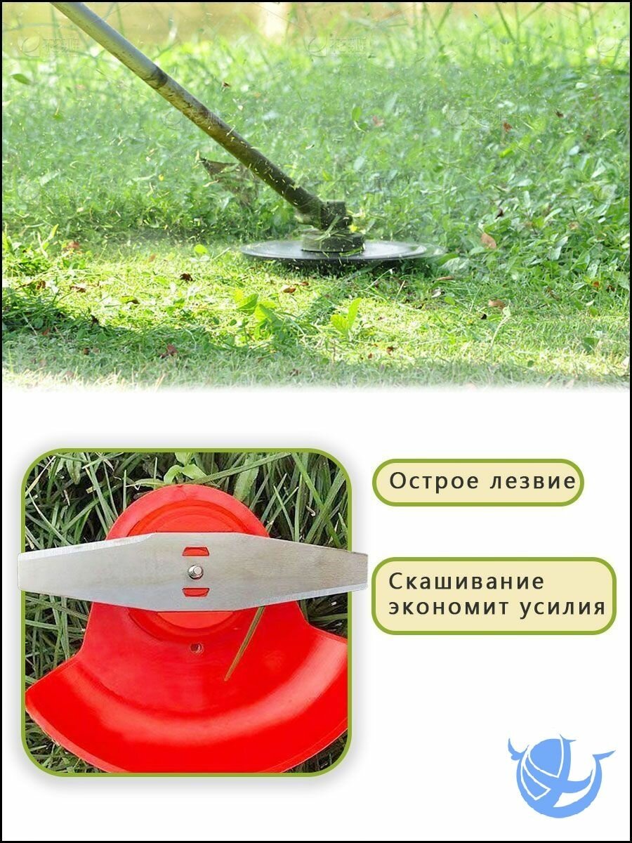 Нож для газонокосилки, Ножи и насадки для газонокосилок, Оснастка к садовой технике — фото 1