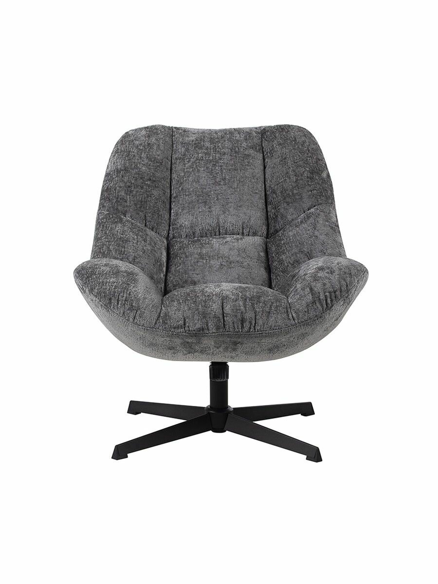 Кресло Askona (Аскона) Олвен серый шенилл