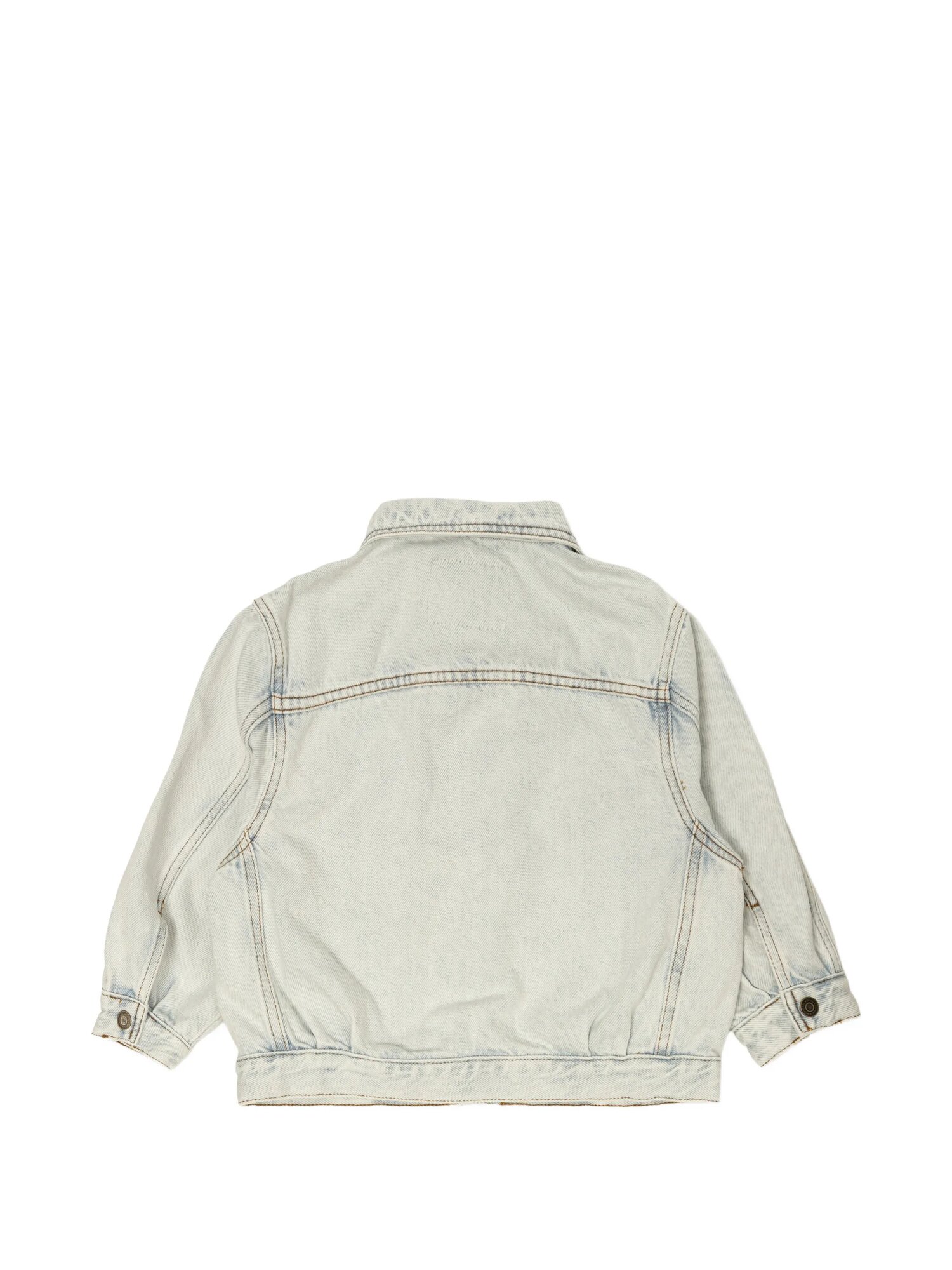 Куртка American Vintage Buttoned pocketed denim jacket, размер 9 лет, серый/синий/голубой — фото 1