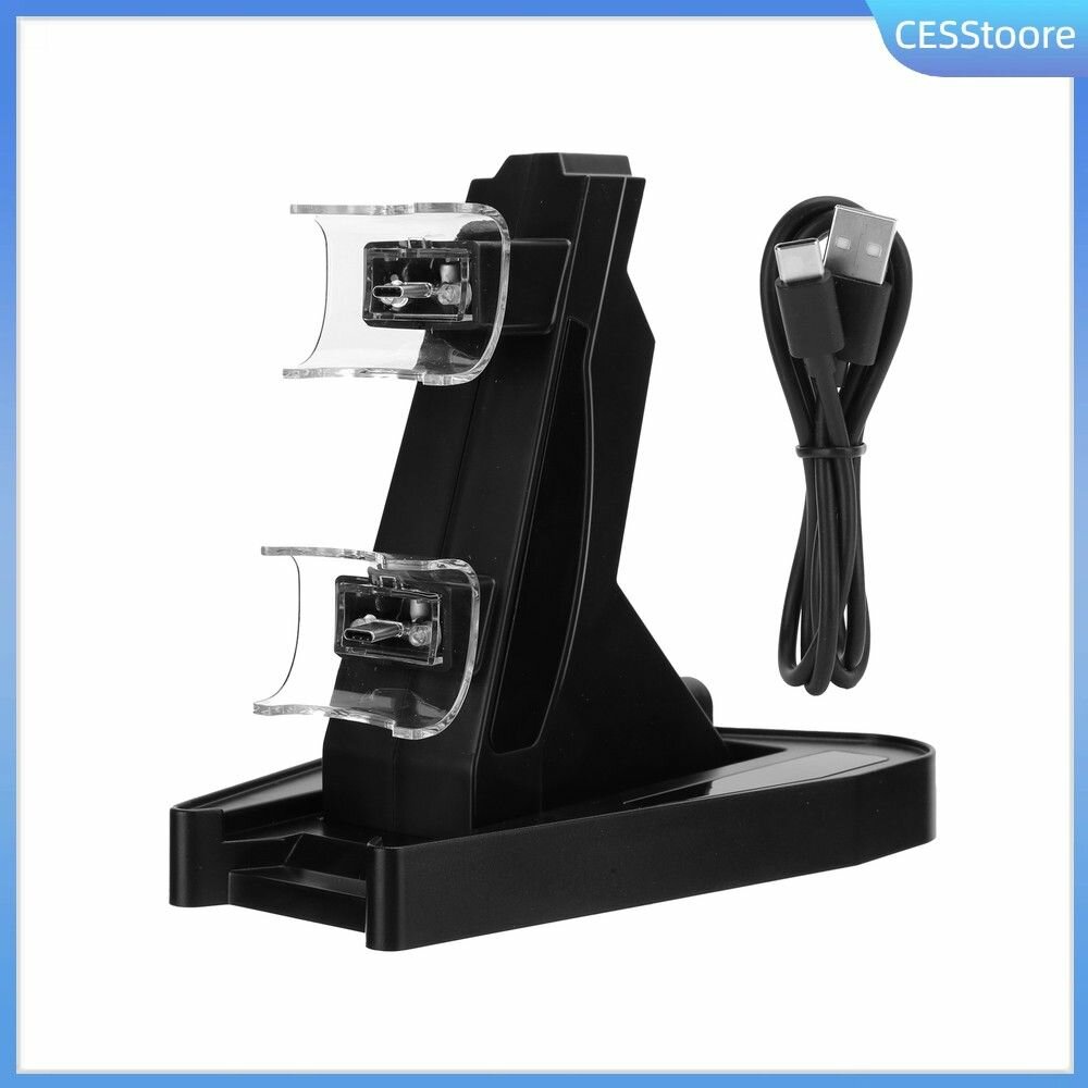 Зарядная док-станция DOBE Type-C для геймпада/контроллера PS5 Dual Sense (черный)