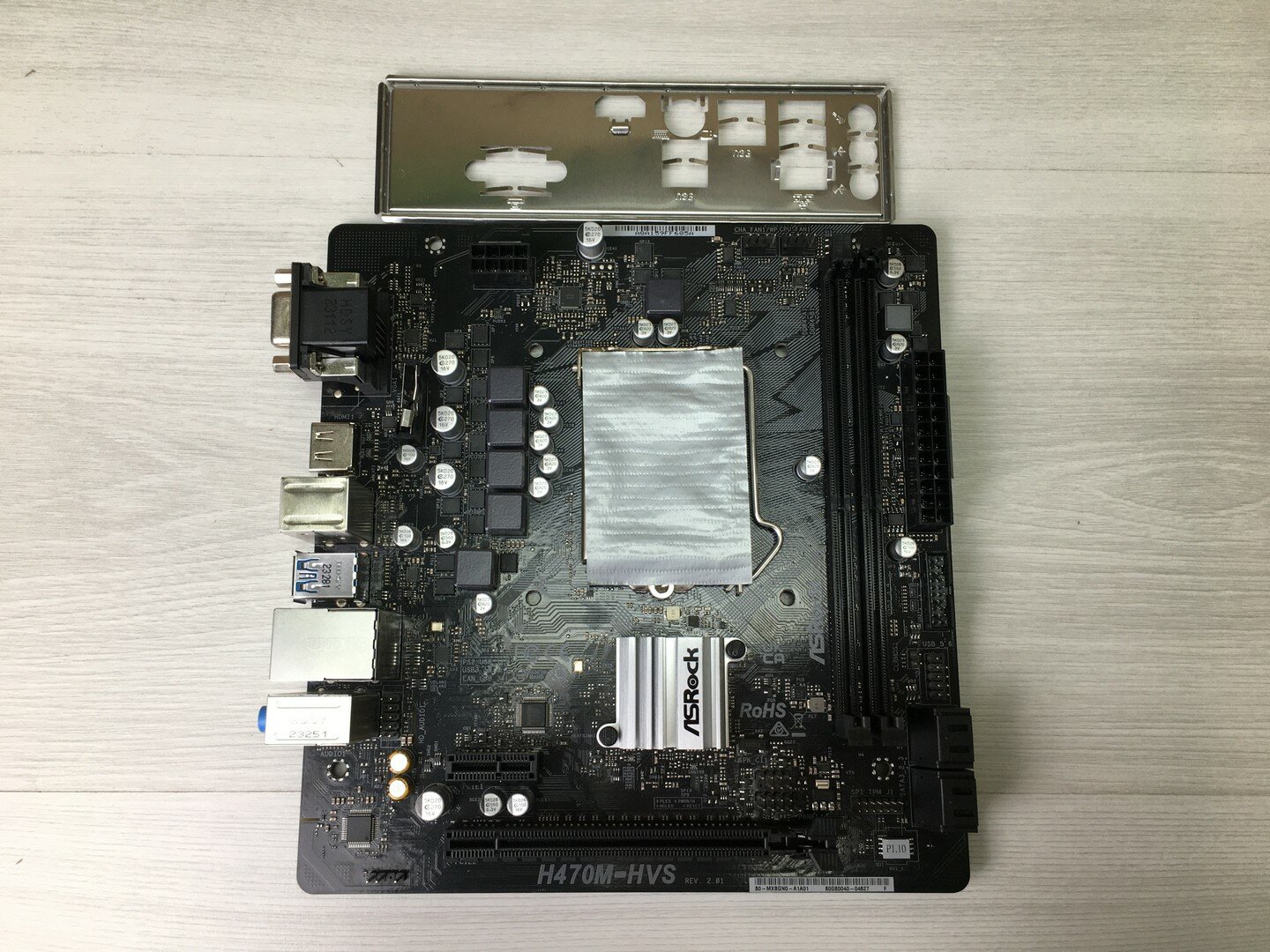 Материнская плата S-1200 AsRock H470M-HVS H470/USB3.2/GLan/2XDDR4/VGA/HDMI/mATX