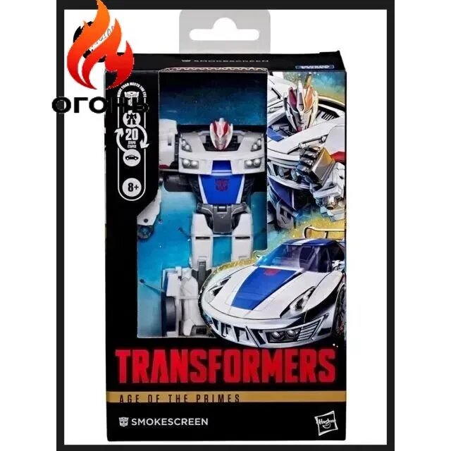 Трансформеры игрушки Transformers: Age of the Primes Deluxe Class Smokescreen 13cm G2008