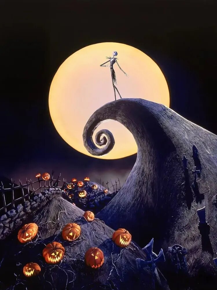 Виниловая Пластинка Danny Elfman & Tim Burton - The Nightmare Before Christmas(2LP, цветной винил)