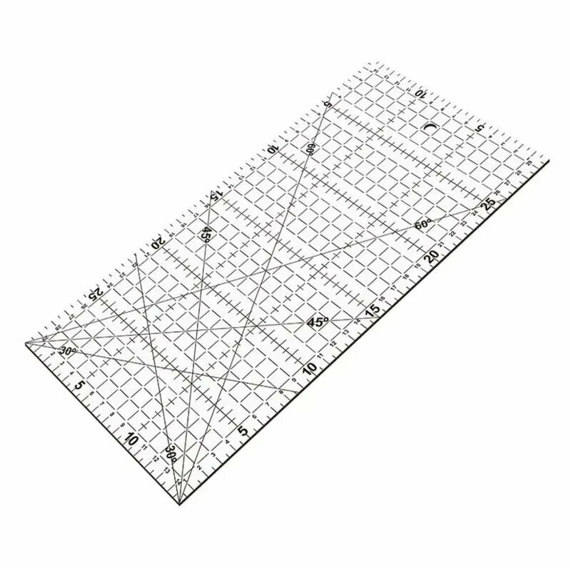 Линейка для пэчворка 30x15см