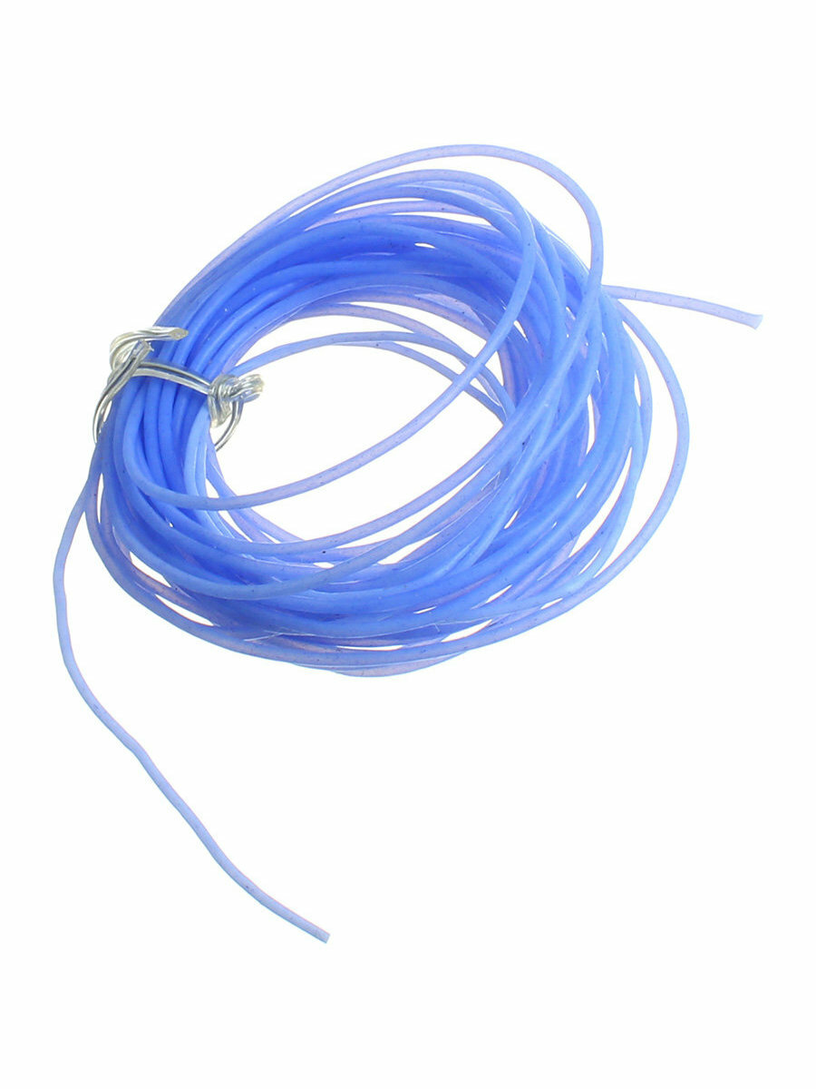 Трубка фторопластовая Ф-4д 0,5х0,2 мм 3 метра синяя ГОСТ 22056-76