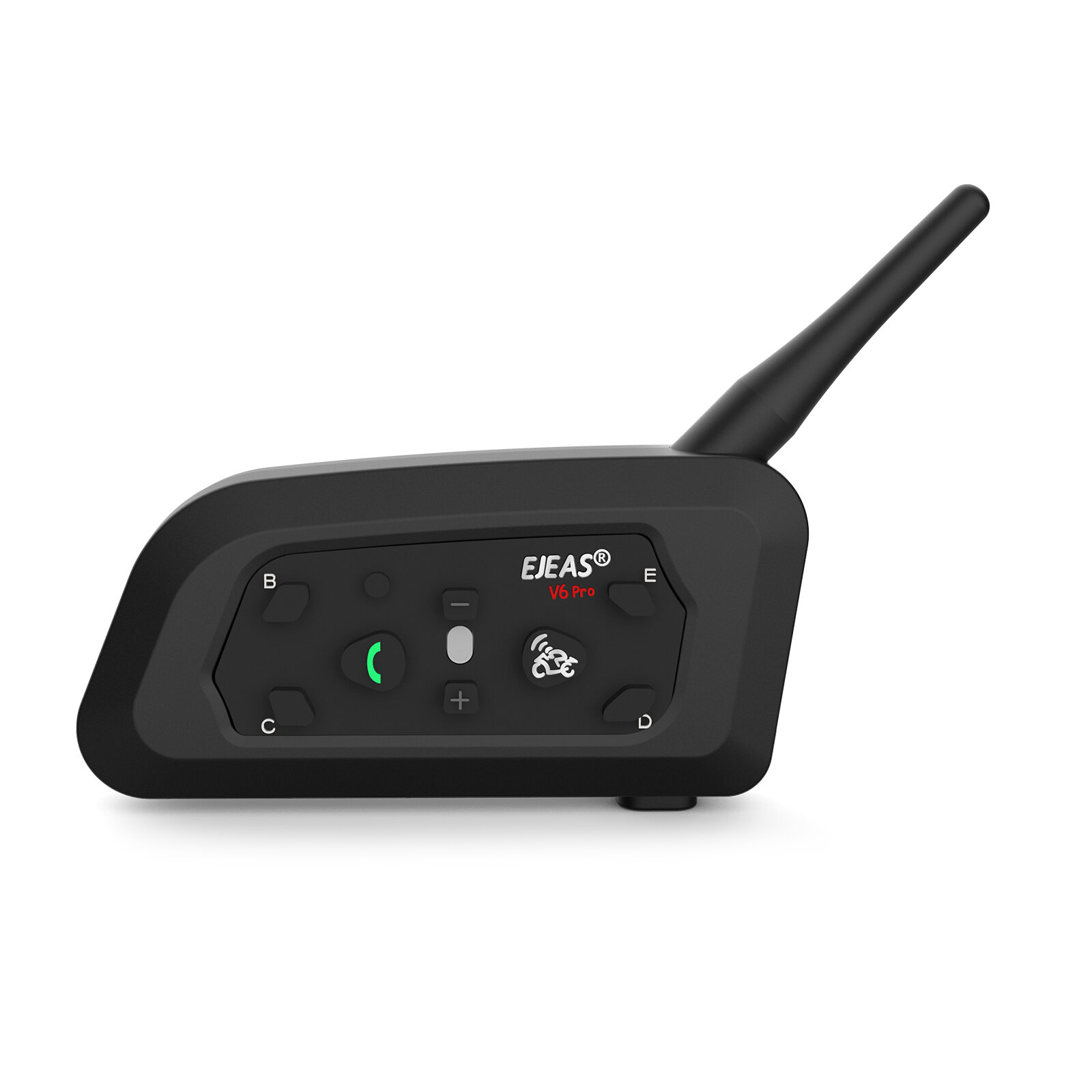 EJEAS V6 Pro Мотошлем с гарнитурой 1200M дуплексная рация для мотоциклетного шлема мотоциклетная рация