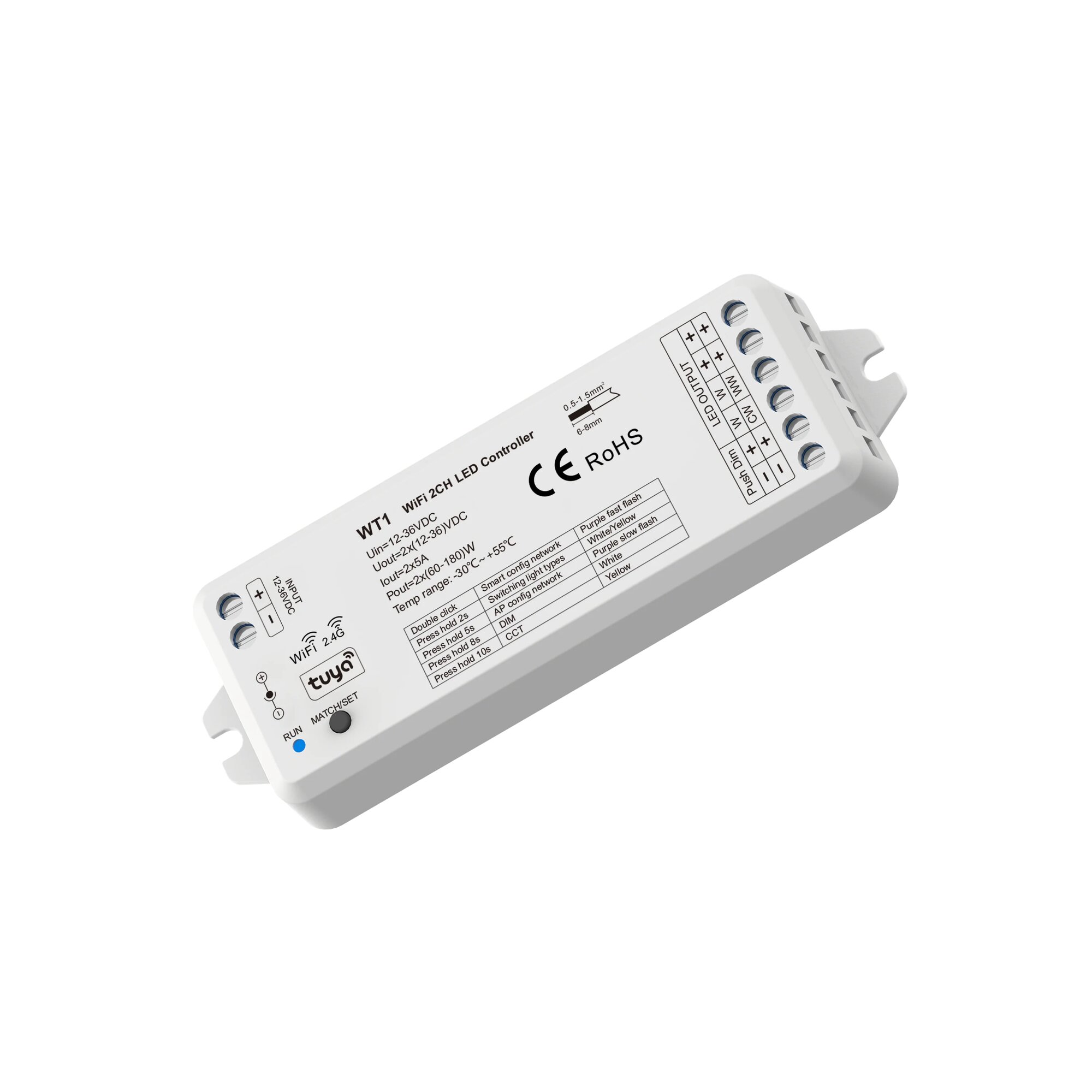 Tuya WT1 LED контроллер диммера