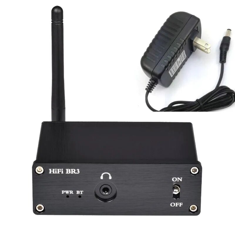 (1 шт.) Аудиоприемник HIFI BR3 Fever Bluetooth 5.1-штекер американского стандарта