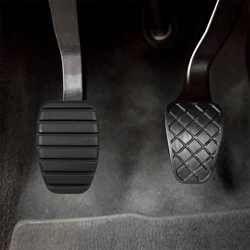 Коврики на педали 2 шт. противоскользящие для Renault Clio 2/3, Capture, Espace 4, Fluence, Kangoo, Laguna, Megane