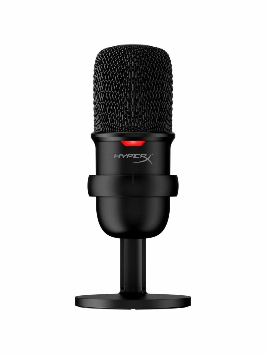 HyperX Микрофон игровой (для стриминга) SoloCast, черный