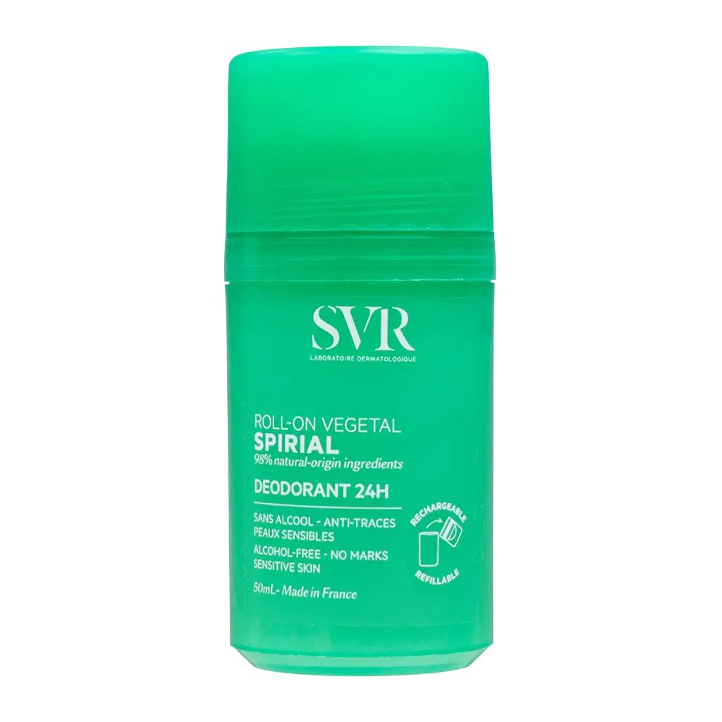 SVR Spirial Vegetal Дезодорант-антиперспирант растительный ролл-он 24 ч 50 мл 1 шт