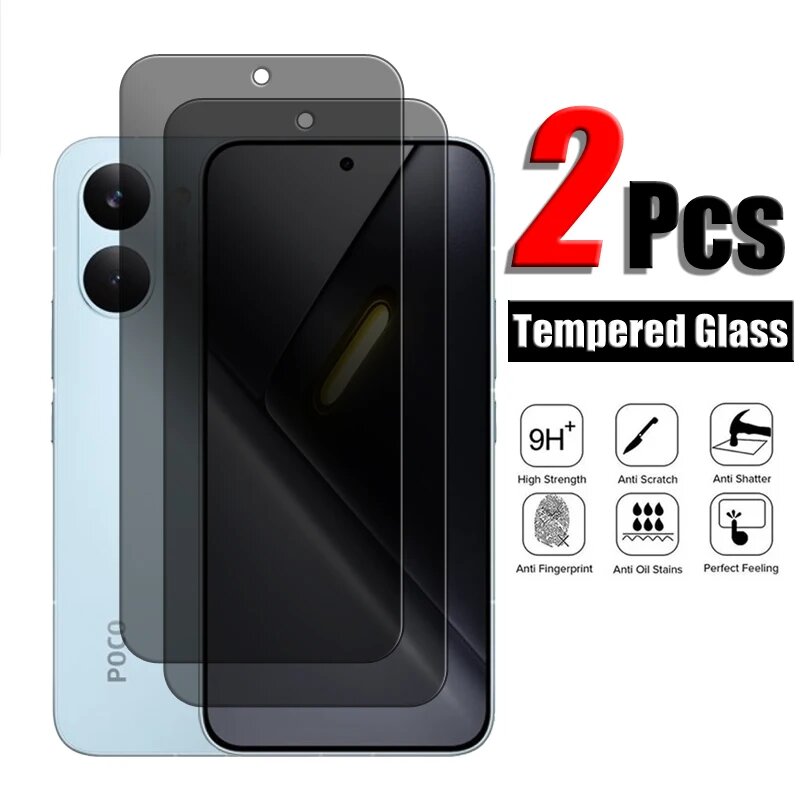 Защитное стекло для Poco X8 Pro Max, закаленное стекло 2.5D с For Poco X8 Pro, Only 2 Front Glass