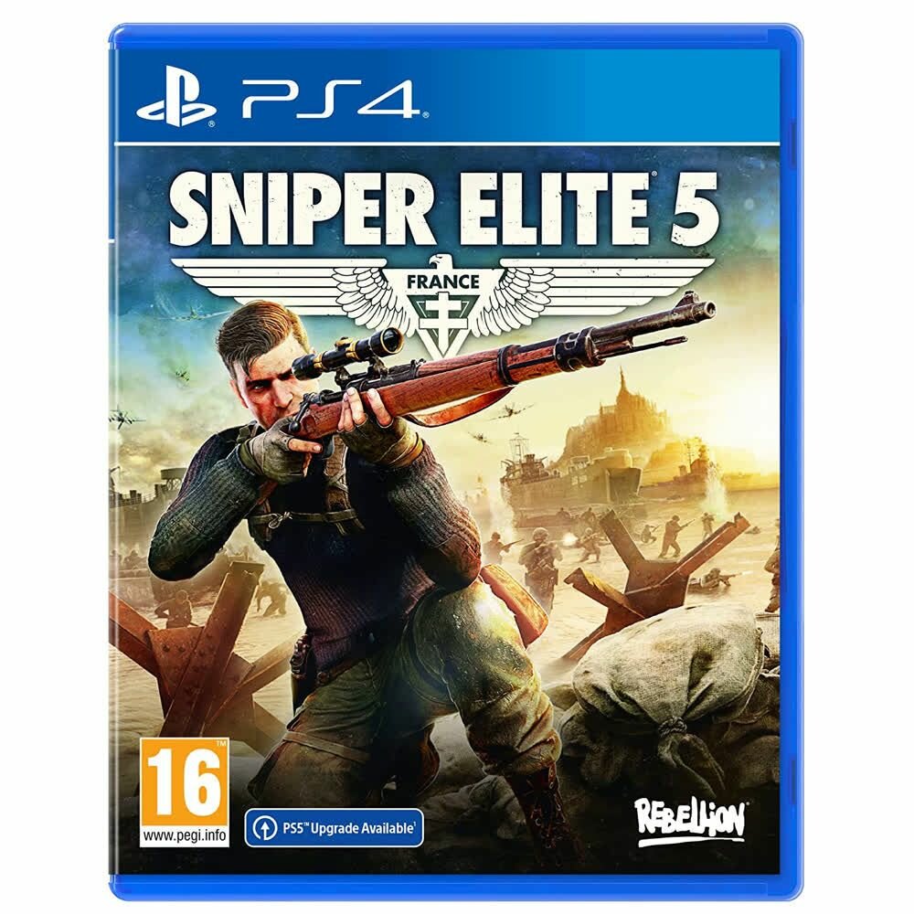 Игра Sniper Elite 5 PS4, русские субтитры