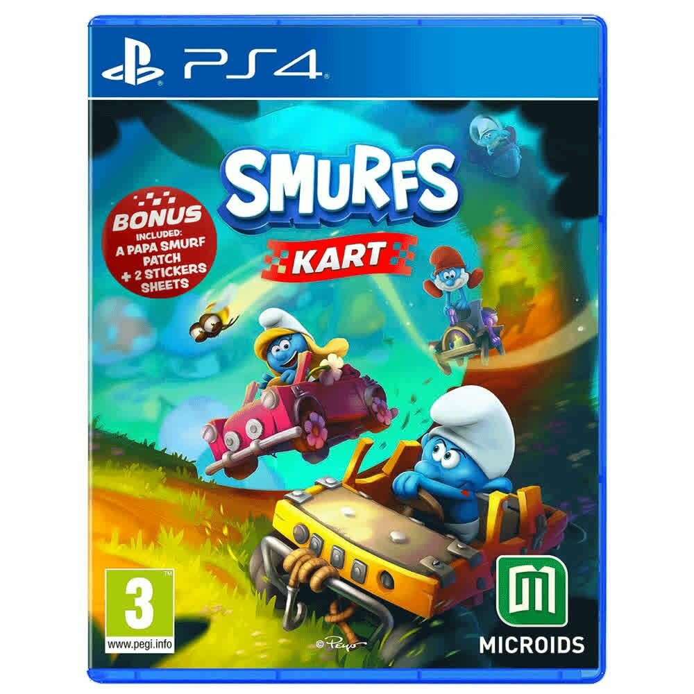 Игра Smurfs Kart PS4, русские субтитры