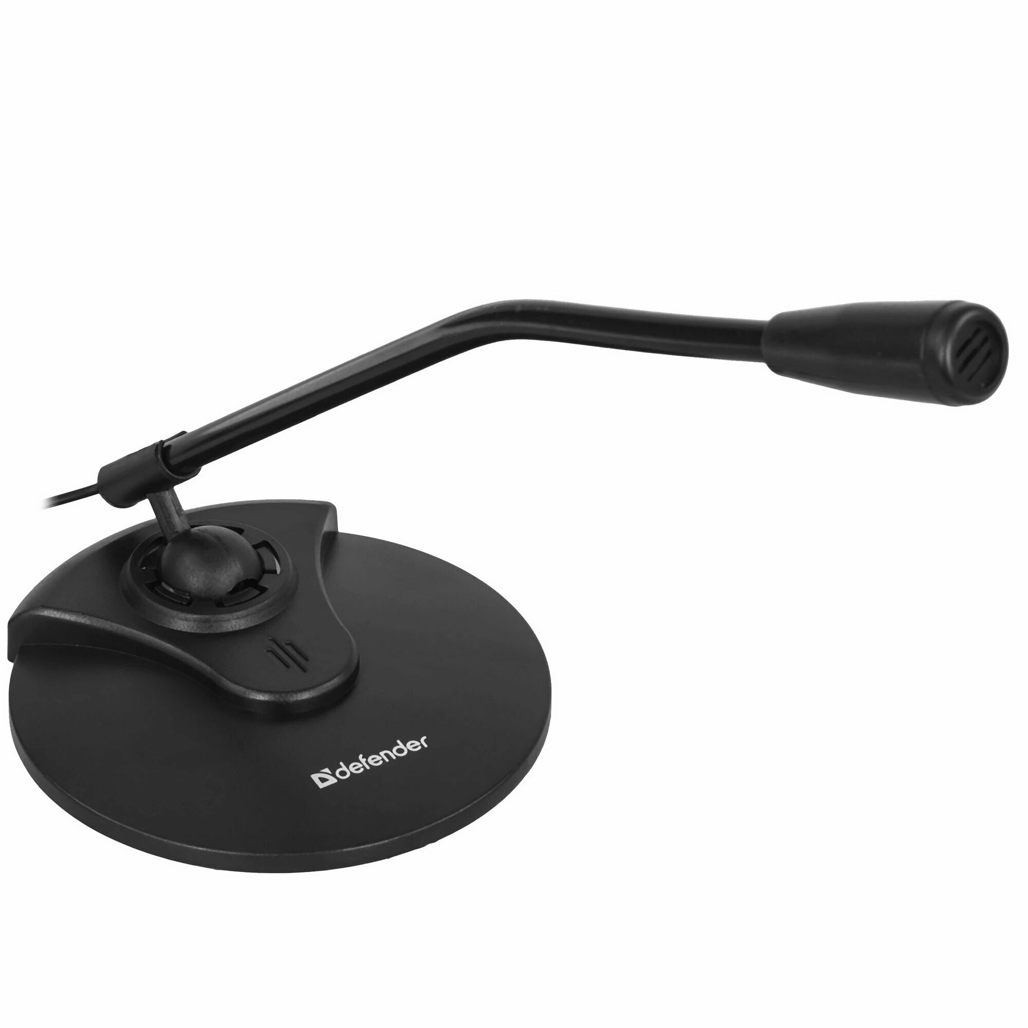 Микрофон проводной электретный DEFENDER MIC-117 черный, (64117)