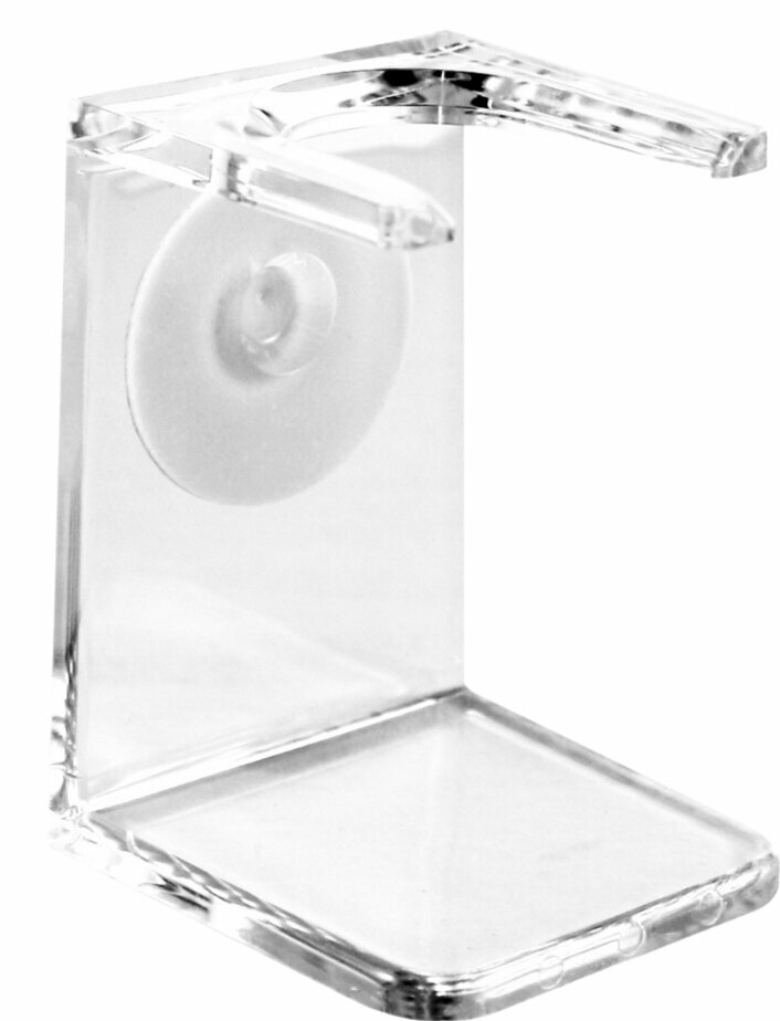 Edwin Jagger Подставка для помазка прозрачная 28 мм Transparent Shaving Brush Stand 28 15g