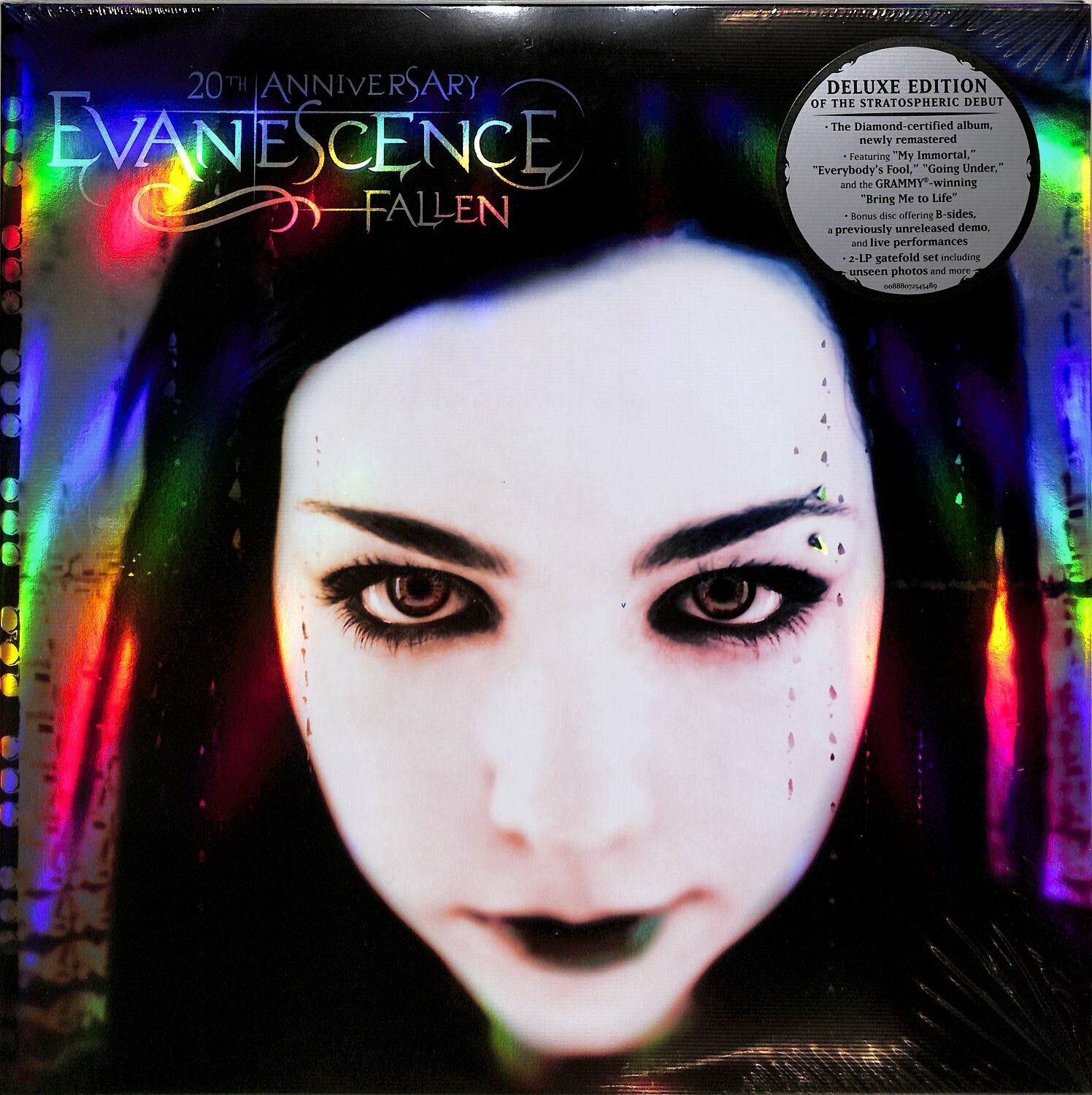 Evanescence. Fallen (2LP/Deluxe/Remastered/20th Anniversary Edition/Виниловая пластинка)