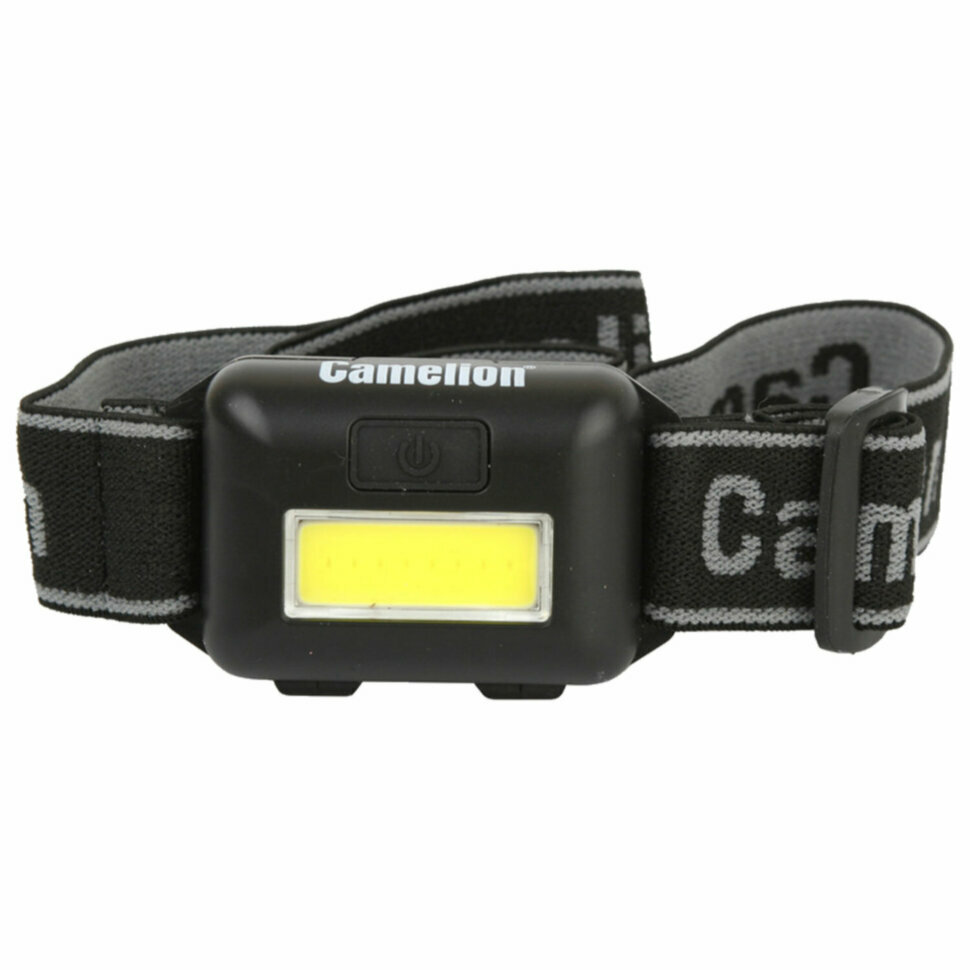 Фонарь налобный CAMELION 1 Вт COB, 3 режима, питание 3хAAА (не в комплекте), LED5355, 238277
