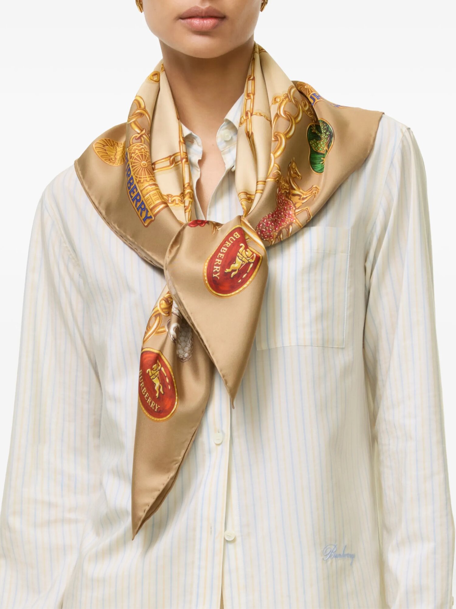 Шарф BURBERRY для взрослых и детей — фото 1