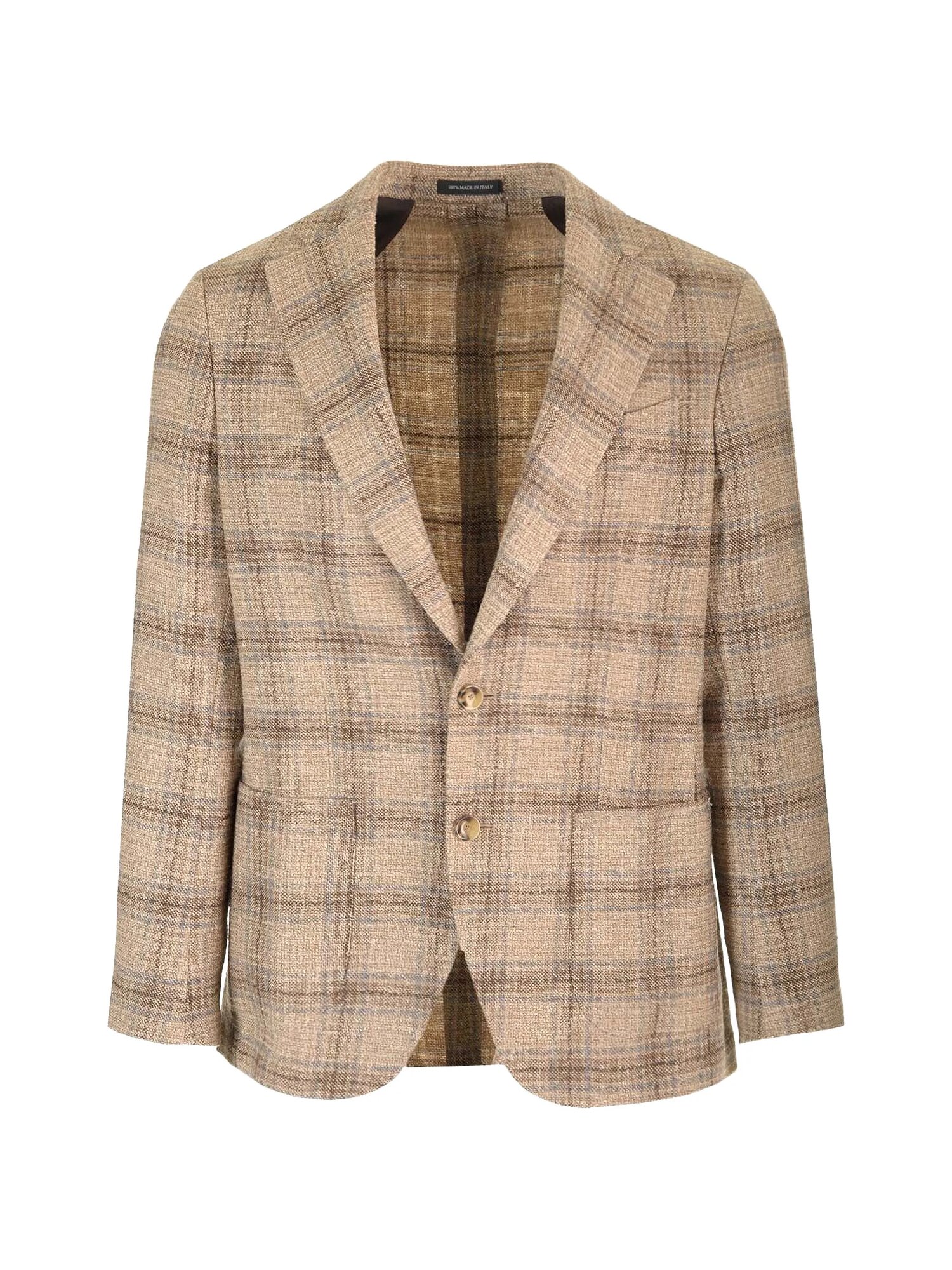 Пиджак Tartan-check notched-lapel blazer