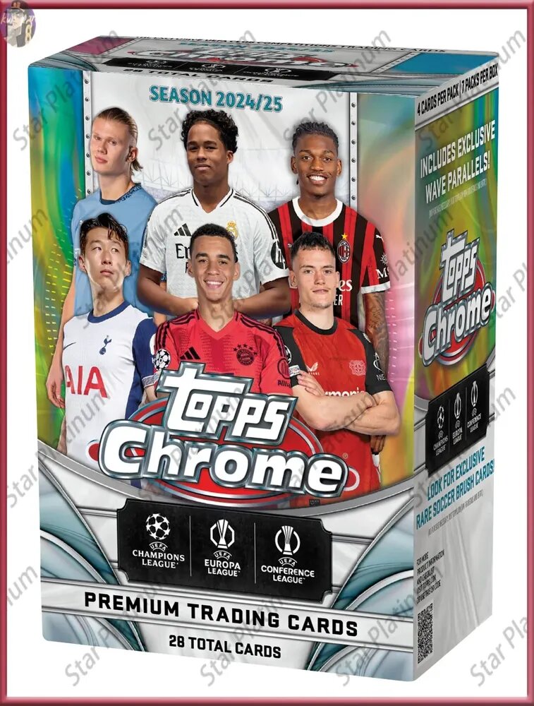 2024-25 Topps Chrome UEFA Club Competitions - Value Футбольная карточка