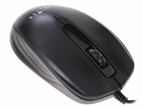 Мышь проводная Oklick 195M 945621 черный