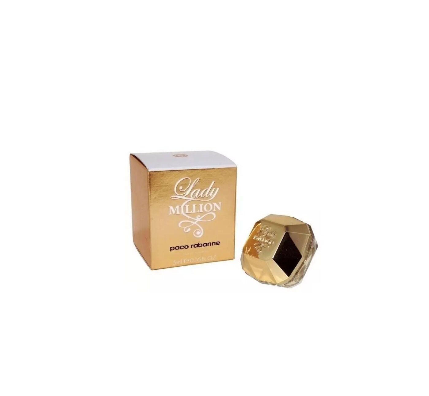 Paco Rabanne Lady Million 5 мл туалетная вода женская, цветочные, древесно-мускусные