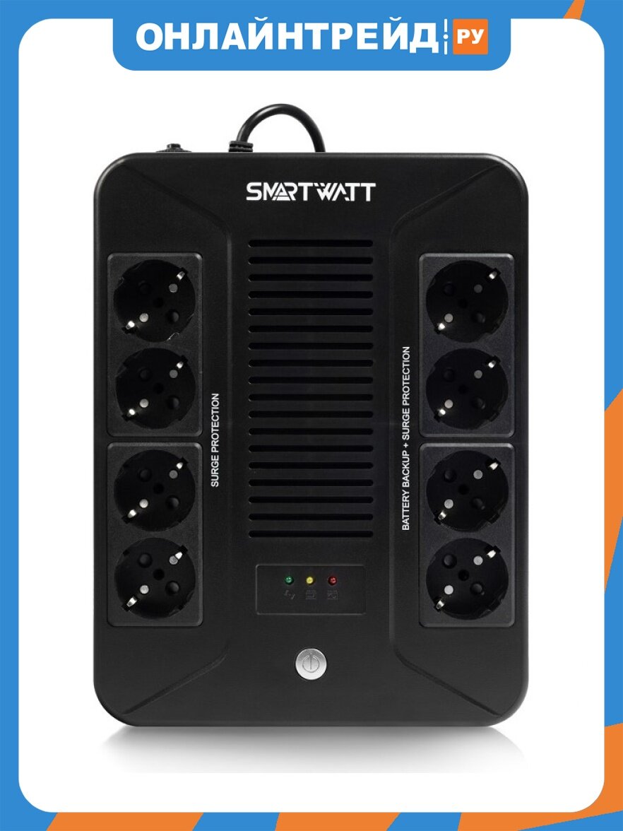 Источник бесперебойного питания Smartwatt UPS SAFE PRO 1000