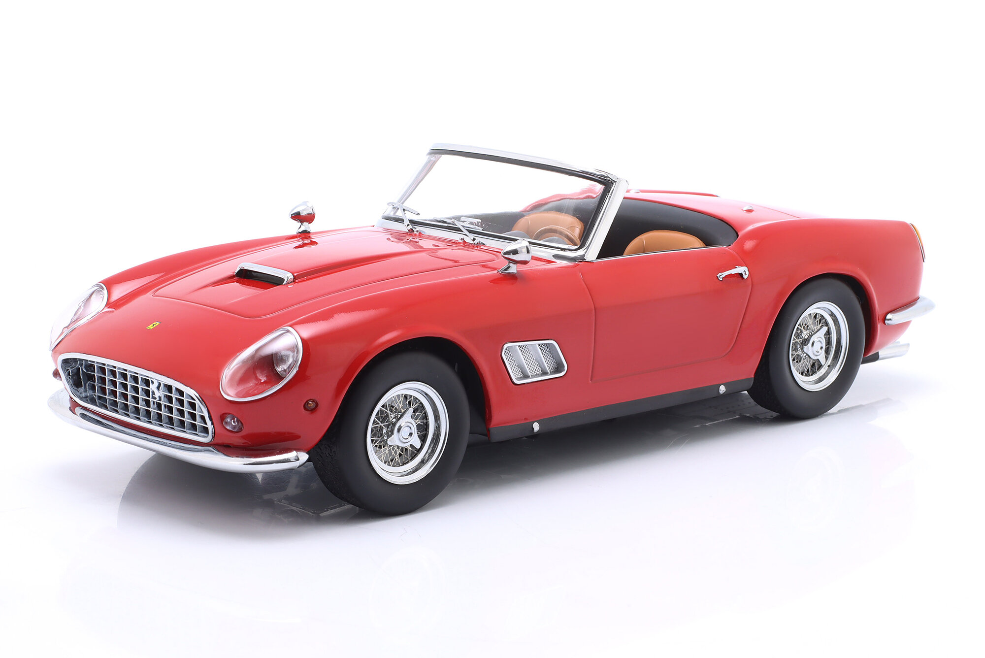 Модель коллекционная KK-SCALE Ferrari 250 gt california spyder us-version 1960 red