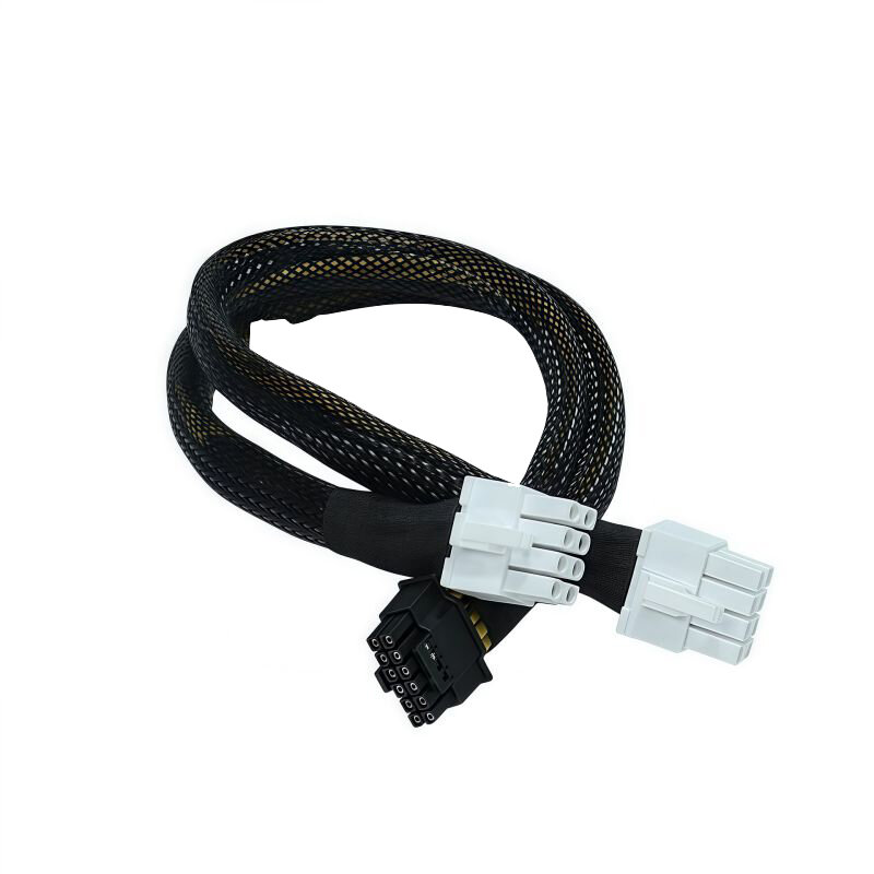 Кабель питания для серверов DELL R720R730R730XD 8P на однудве видеокарты с разъемами 68P