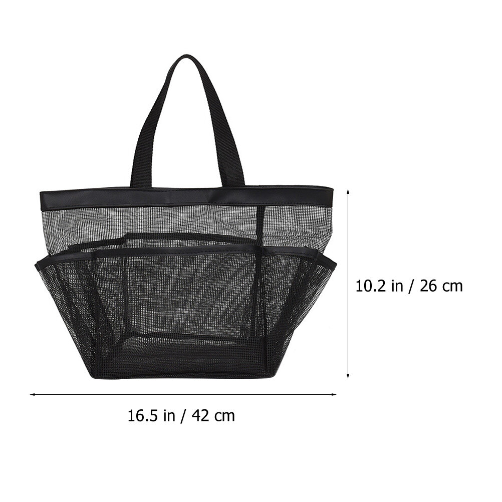 Сетчатая Сумка Для Душа Из Прочного Нейлона Размер 42X26X21CM