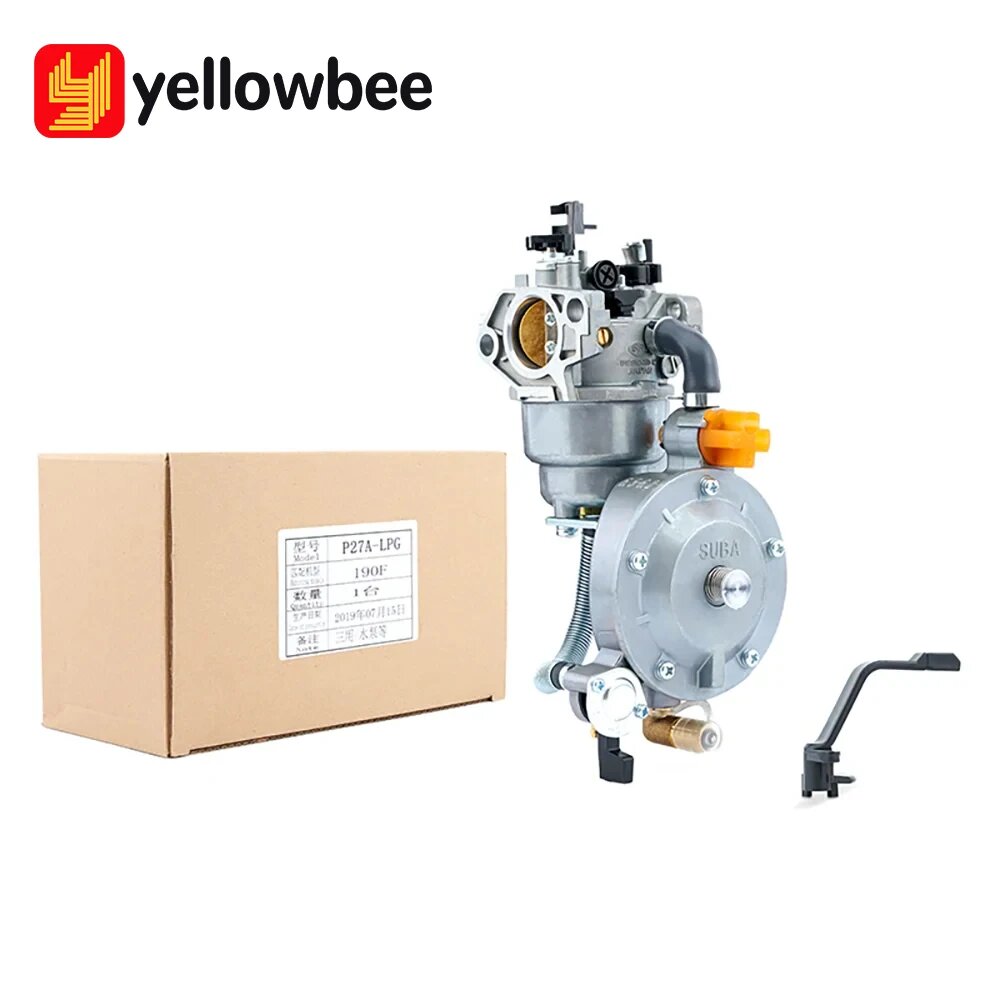Карбюратор GX390 188F P27A-LPG для газового генератора 5-7 кВт