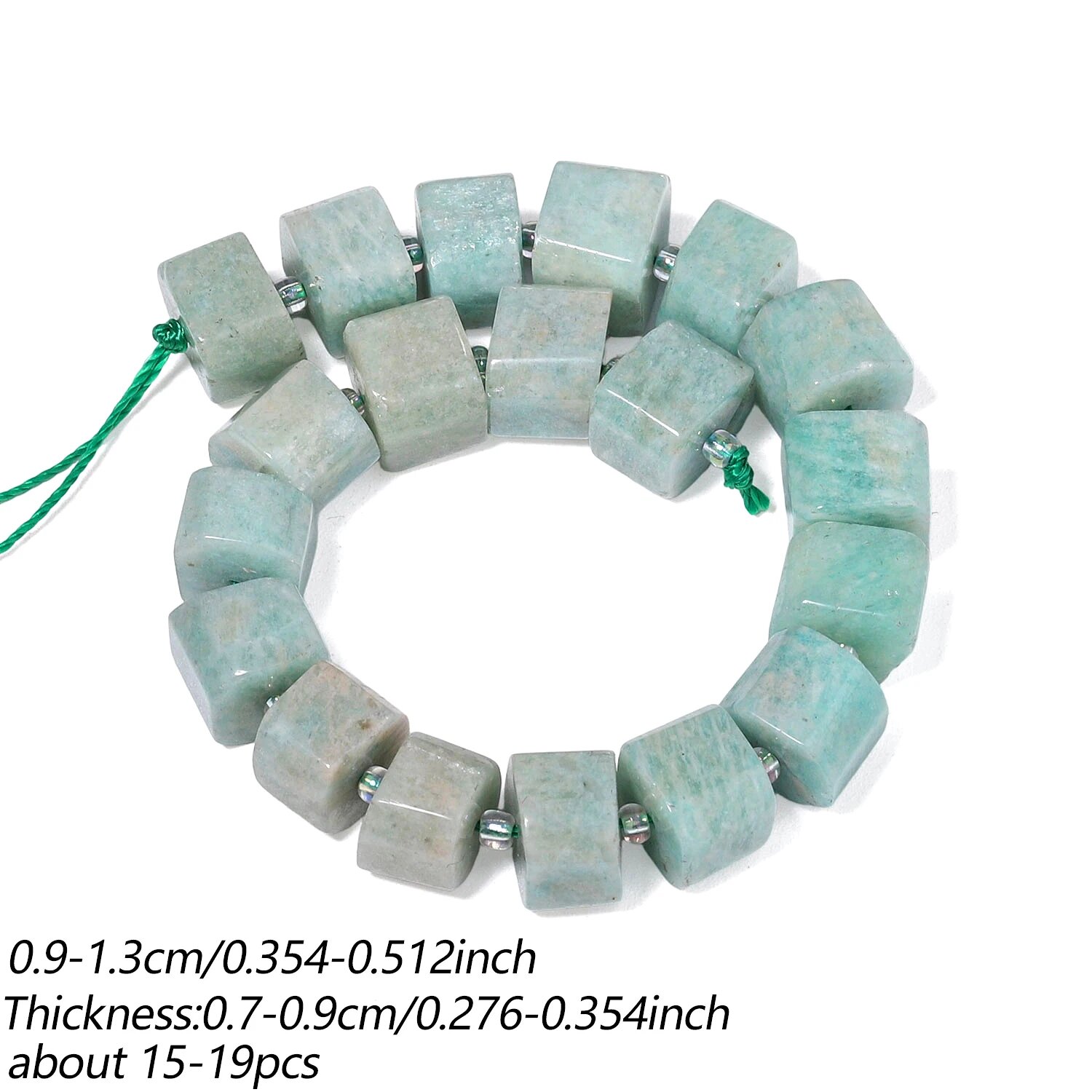Бусины аметист амазонит лазурит 9-13 мм rondelle nociuciu amazonite
