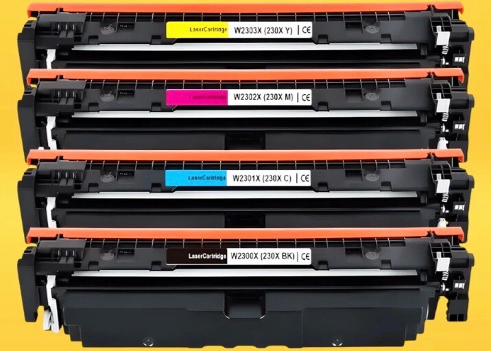Картриджи HP W2300X / W2301X / W2302X / W2303X чипы от 2.07.2026г.
