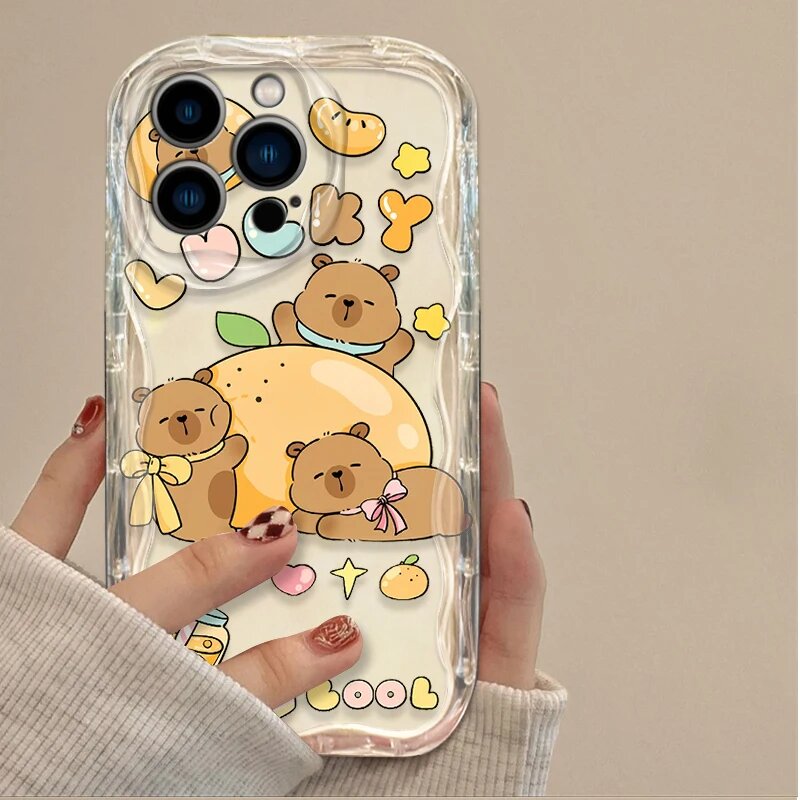 Противоударный чехол для iPhone 17, 16E, 15, 14, 13, 12 Mini, 11 Pro Max, 16 Айфон 15 Про, Clear-