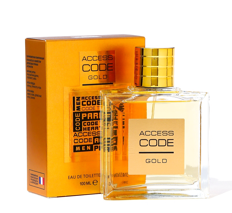 Дельта парфюм Аксесс Код Голд духи для мужчин 100 мл - Delta Parfum Access Code Gold
