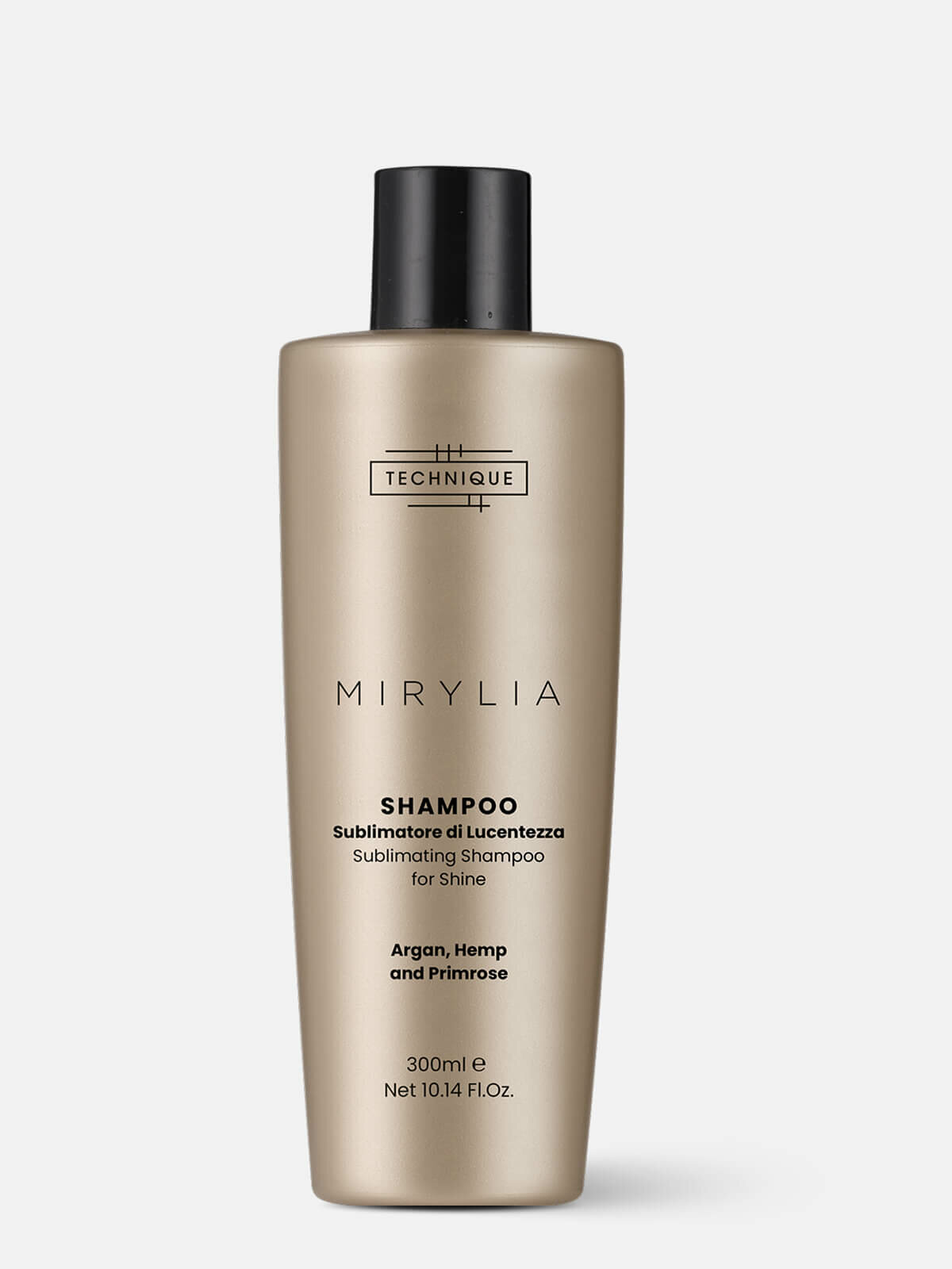 Шампунь интенсивный для блеска тонких и сухих волос Technique Mirylia Sublimating Shampoo for Shine, 300 мл