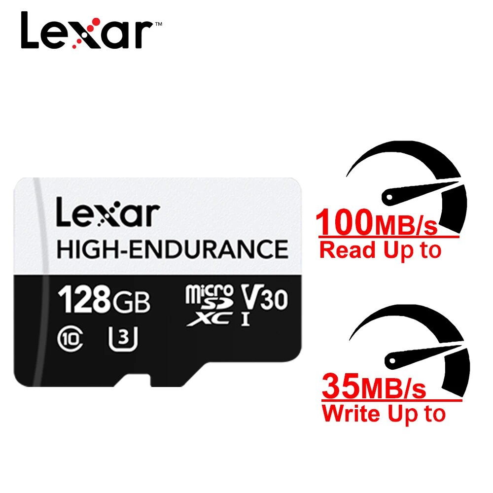 Lexar 128GB High-Endurance microSDXC V30